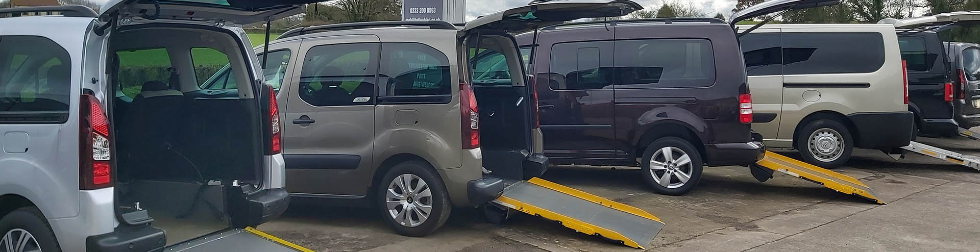 Citroen Berlingo Multipsace wheelchair accessible car
